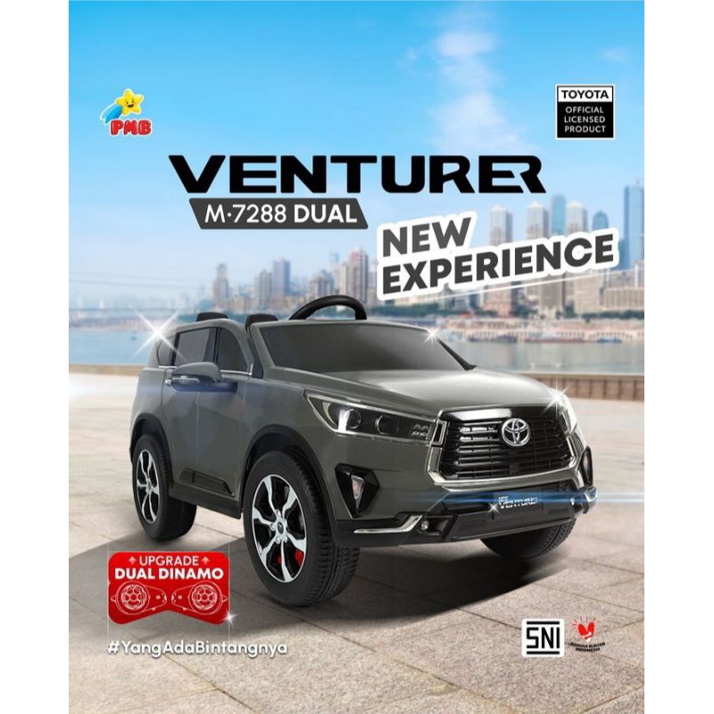 Jual MOBIL AKI MAINAN ANAK INNOVA VENTURER DUAL M7288 "LISENSI TOYOTA ...