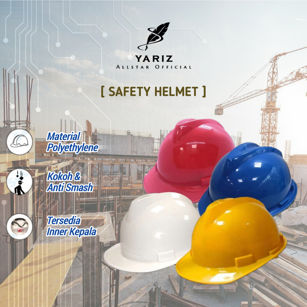 Jual Helm Safety / Helm Proyek / Safety Helmet / Helm Keselamatan ...