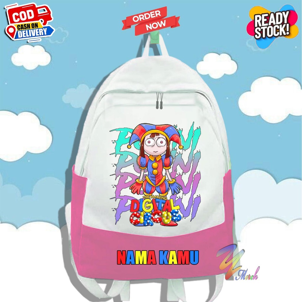 Jual Tas Ransel Anak Pomni / Bacpack Anak The Amazing Digital Circus 30 ...