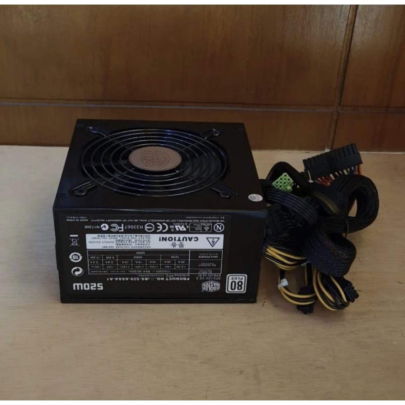 Jual PSU COOLER MASTER 520W 80+ | Shopee Indonesia