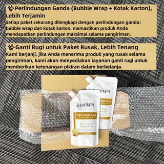 Jual REMIMPI Anti Hair Fall Hair Treatment Shampoo Oil Control Anti ...