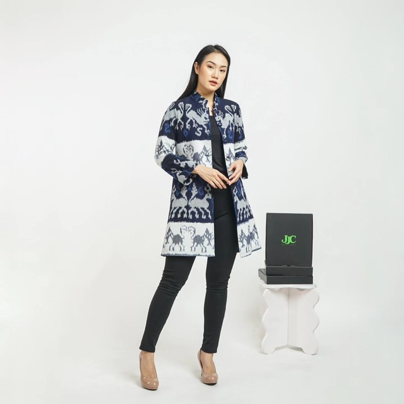 Jual cardigan tenun cardigan tenun blanket sumba cardigan tenun sumba ...