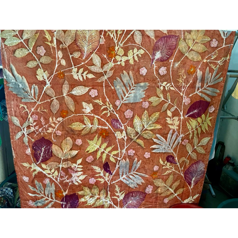Jual Kain batik ecoprint asli katun | Shopee Indonesia