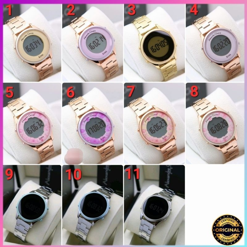 Jual ORIGINAL GARANSI RESMI 1 TAHUN JAM TANGAN WANITA ALEXANDRE ...