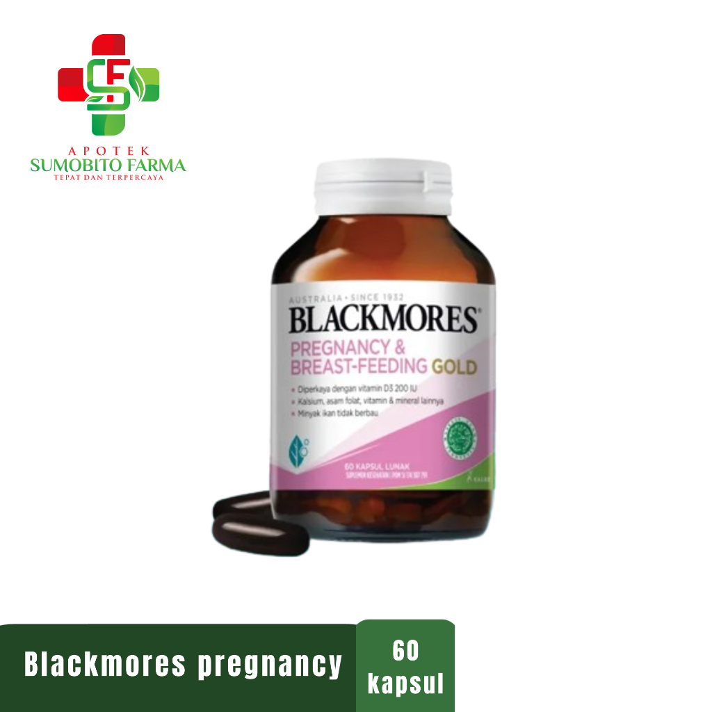 Jual Blackmores Pregnancy and Breastfeeding Gold//suplemen ibu hamil ...