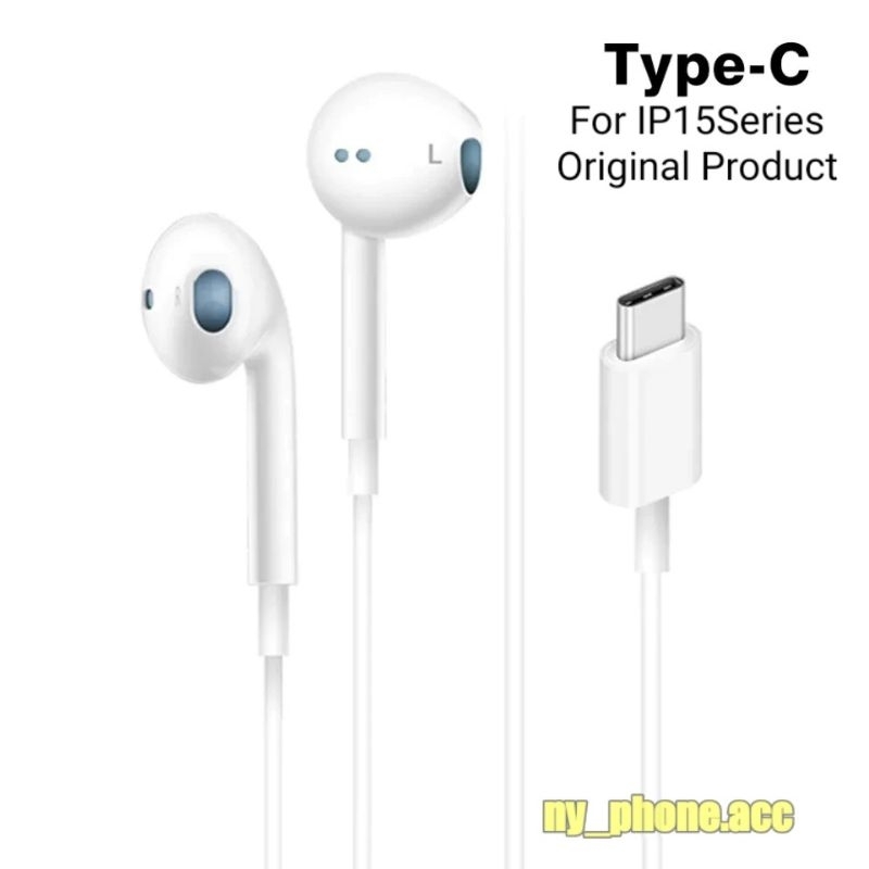 Jual EarPods USB-C 15/15 Pro/15 ProMax Headset Earphone 15 Series ...