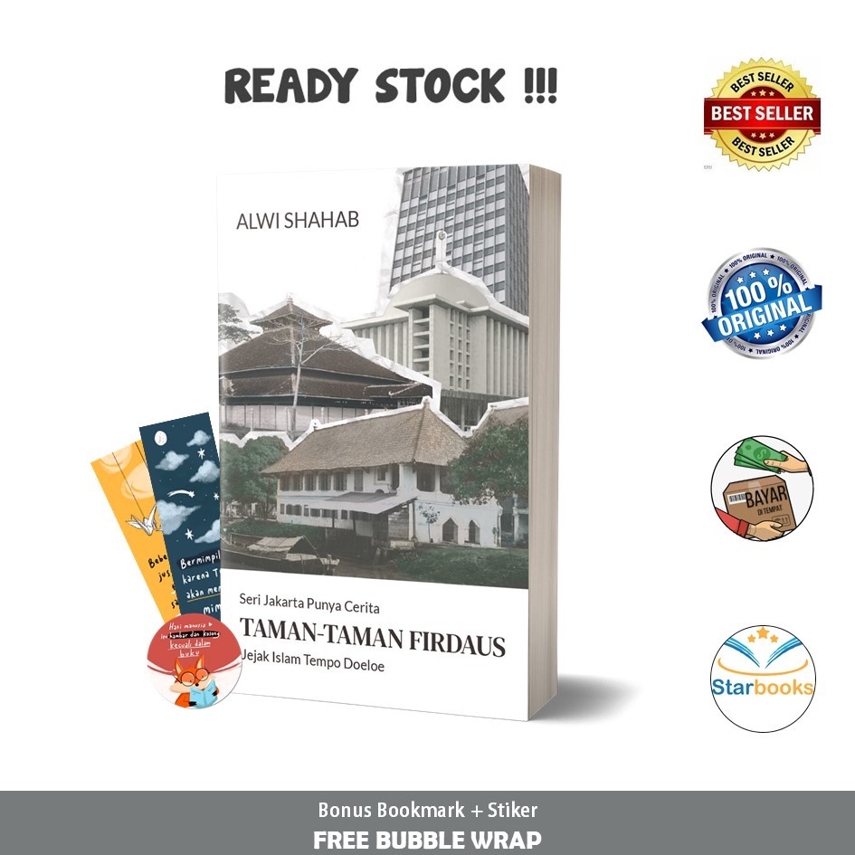 Jual Buku Taman-Taman Firdaus : Jejak Islam - Republika (Buku Novel) | Shopee Indonesia