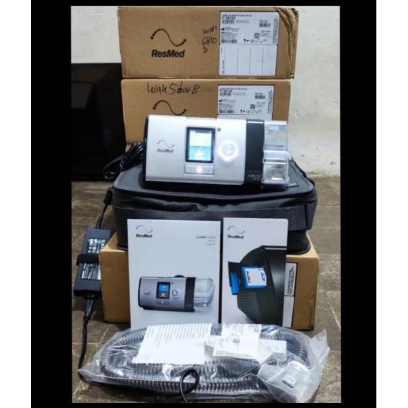 Jual AirSense autoset lengkap Resmed cpap sleep machine | Shopee Indonesia