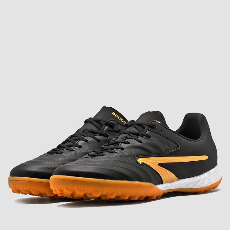 Jual BRODO - Sepatu Futsal Bola Mezzala Turf Pro Black | Shopee Indonesia