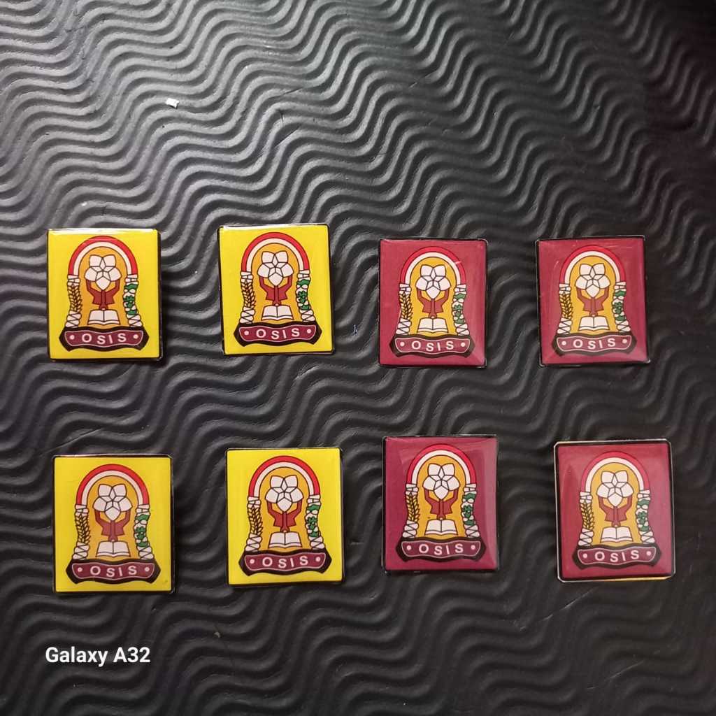 Jual PIN OSIS SMP SMA resin halus tebal | Shopee Indonesia
