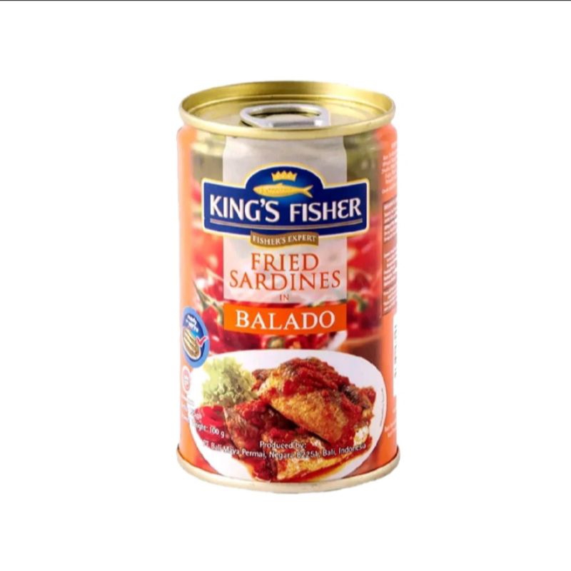 Jual King Fhiser Sarden Goreng Balado 155g | Shopee Indonesia