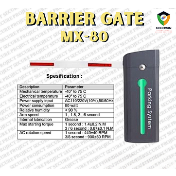 Jual Palang Parkir Mx 80 Unit Only | Shopee Indonesia