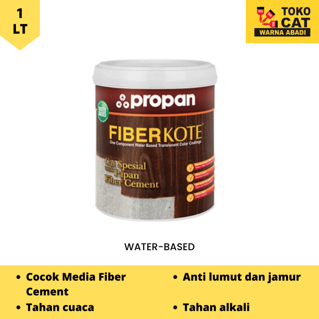 Jual Cat Papan Fiber Cement Propan Fiberkote | Shopee Indonesia