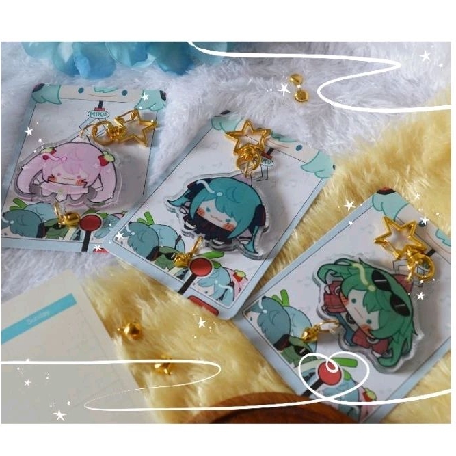 Jual [Muncationary] Keychain Akrilik Vocaloid Hatsune Miku scanable ...