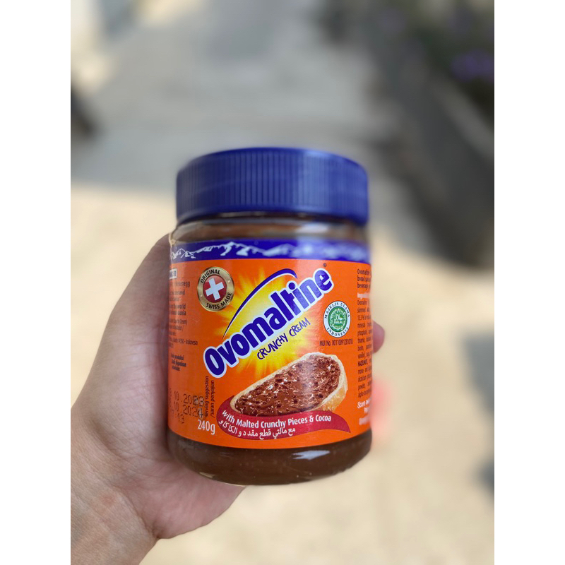 Jual Selai coklat crunchy Ovomaltine 230gr promooo termurah | Shopee Indonesia