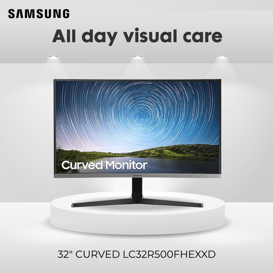 Jual Monitor LED Samsung 32" Inch Curved LC32R500FHE | Shopee Indonesia