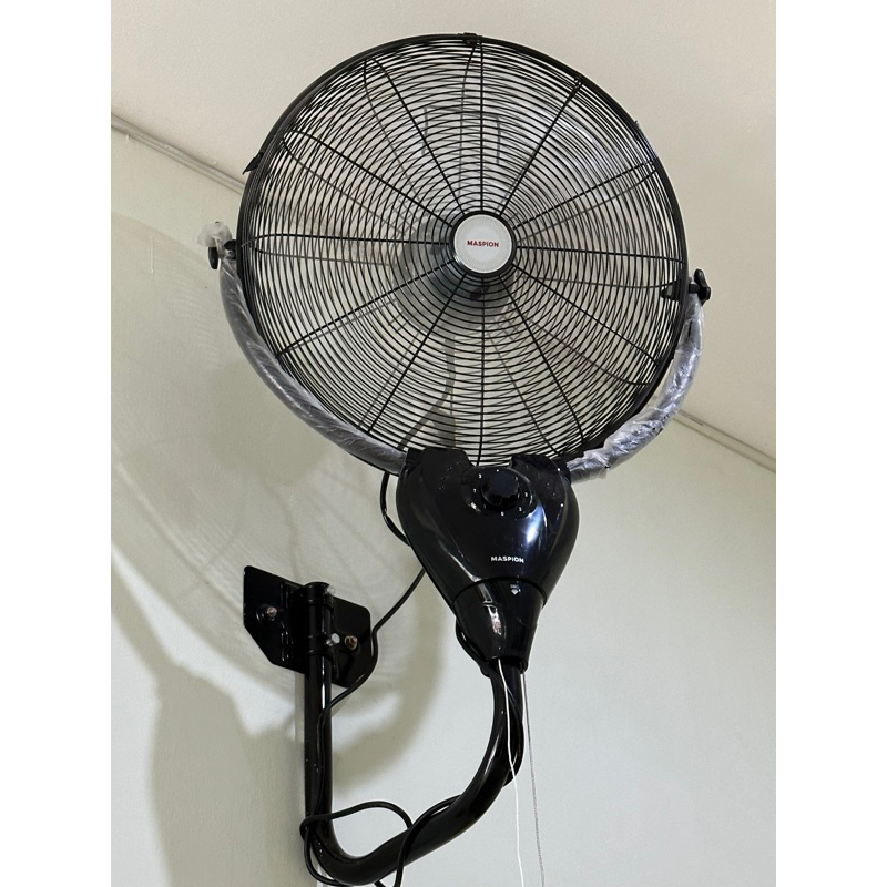 Jual (jne) Kipas angin MASPION 20 inch wall fan PW-501W steel besi ...
