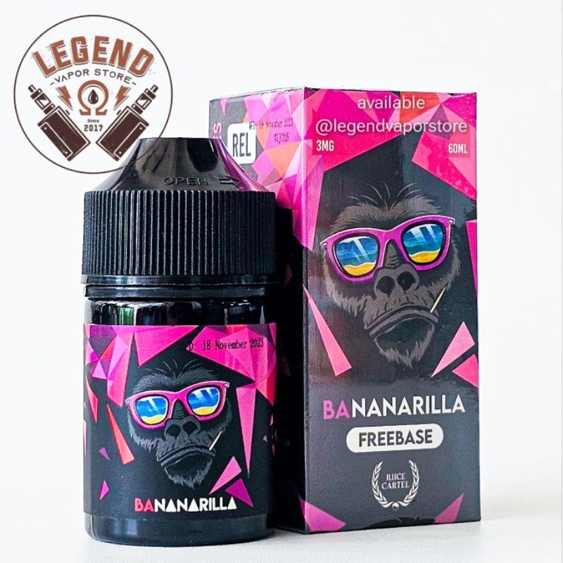 Jual FREEBASE - LIQUID BANANARILLA 60ML By JUICE CARTEL AUTHENTIC ...