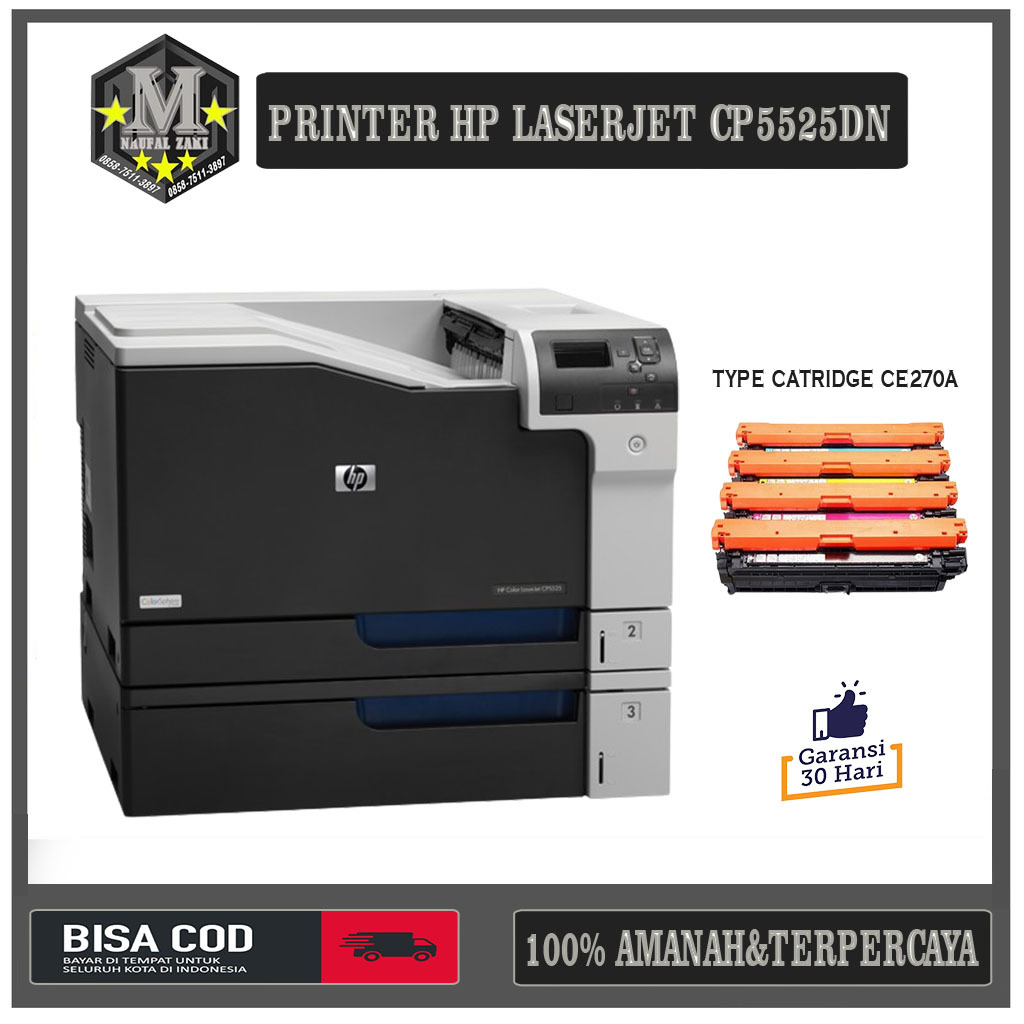 Jual PRINTER HP LASERJET CP5525 Cp5525n Cp5525dn Toner Cartridge ...