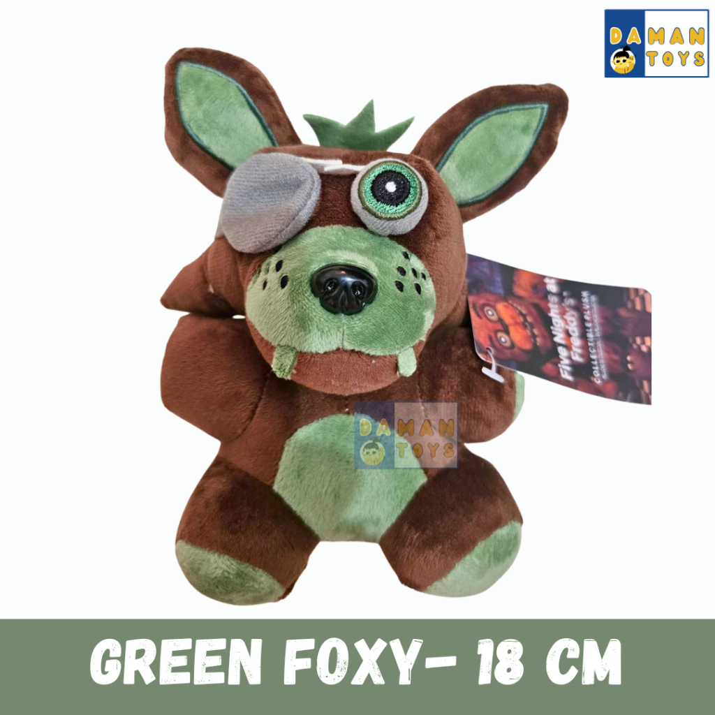 Jual Boneka Green Foxy | Mainan Five Night At Freddy | Boneka Freddy's ...