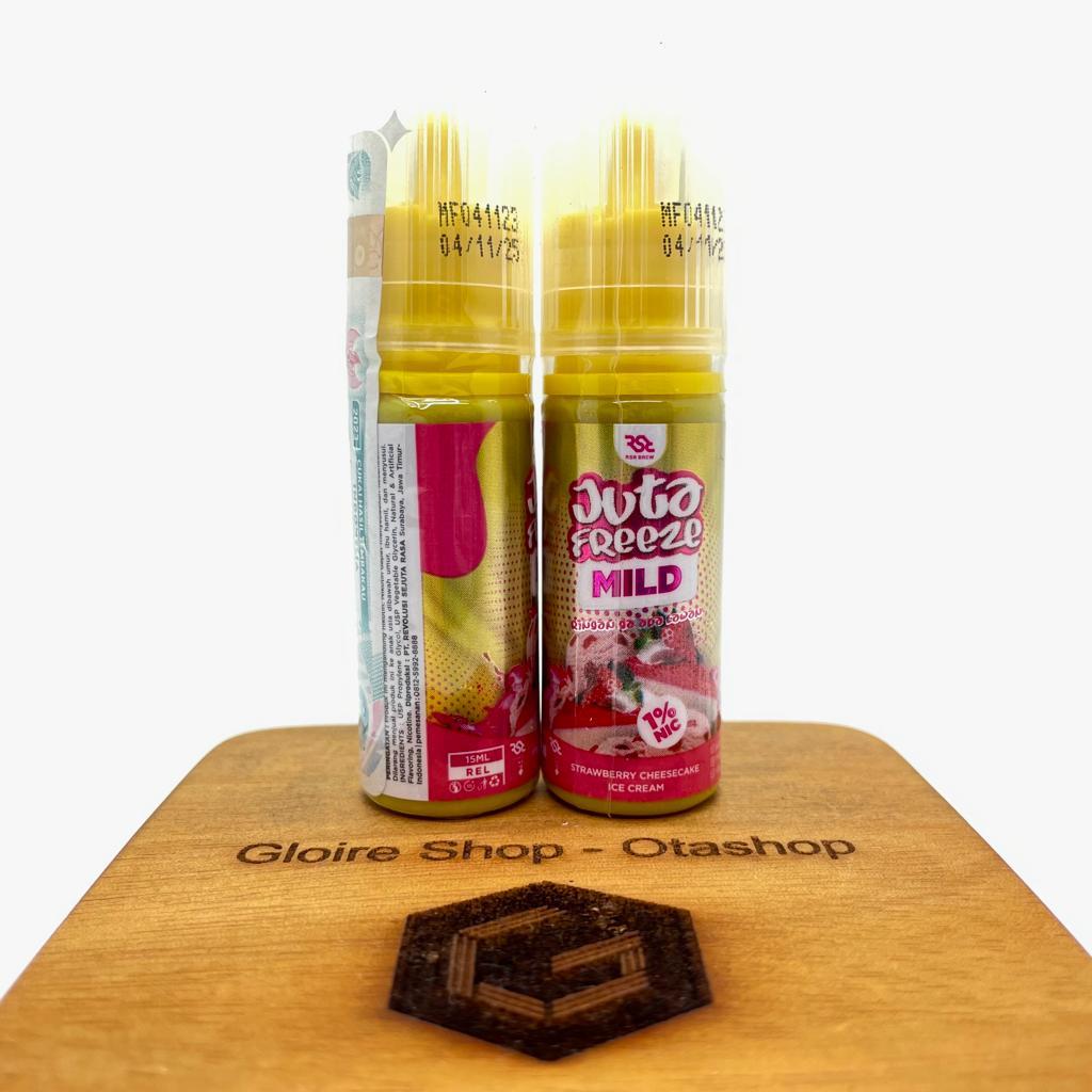 Jual SALT - Juta Freeze MILD STRAWBERRY CHEESECAKE ICE CREAM 15ML 1% ...