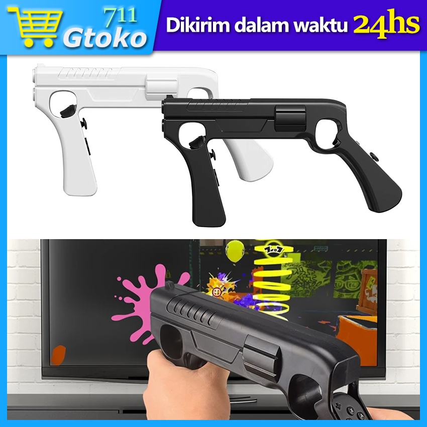 Jual Game Gun Handle Pistol Shooting Nintendo Switch Joy Con JoyCon ...