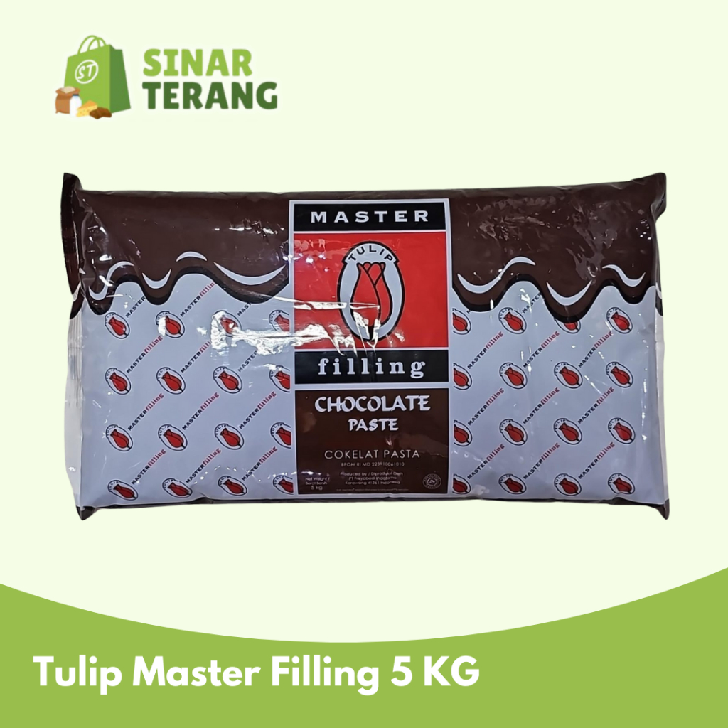 Jual Tulip chocolate master filling 5kg - selai coklat pasta 5 kg ...
