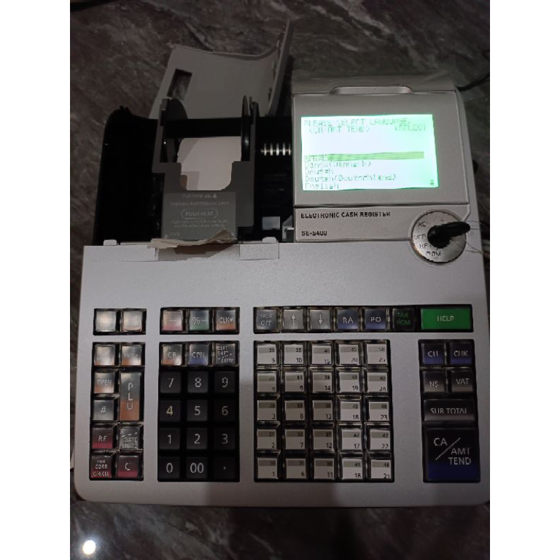 Jual Mesin Casir Casio SE-S400 | Shopee Indonesia
