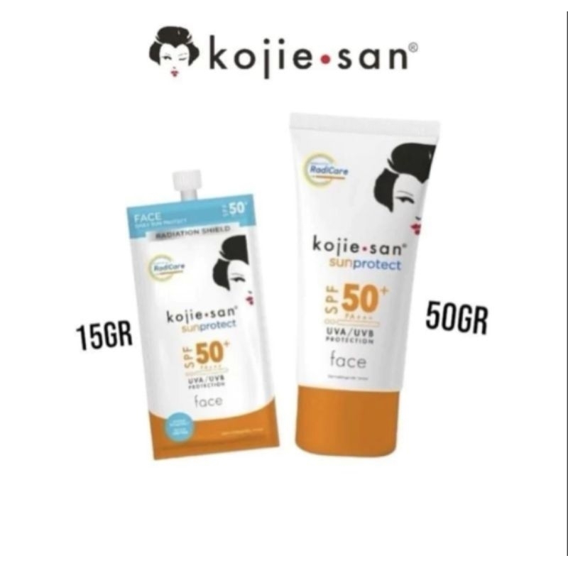 Jual [READY] Kojie san Sunscreen SPF 50 PA+++ | Kojie san Tinted Sunscreen true tone SPF 50 PA ...