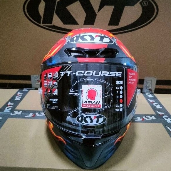 Jual KYT TT COURSE MAGNET MATT (ORIGINAL) | Shopee Indonesia