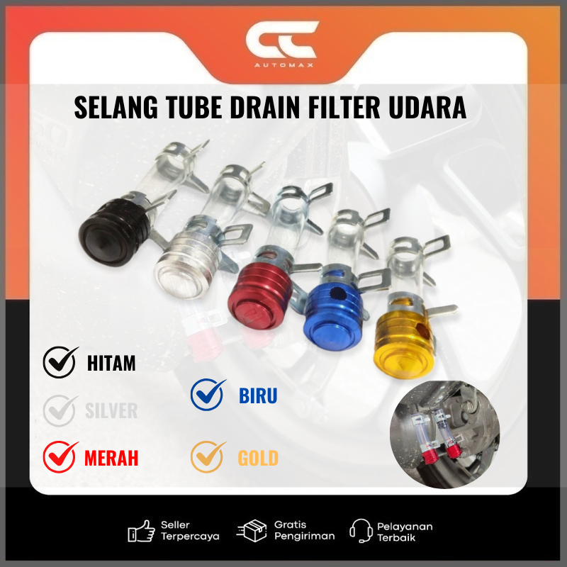 Jual Selang Tube Drain FIlter Udara Selang Pembuangan Filter Udara Tube ...