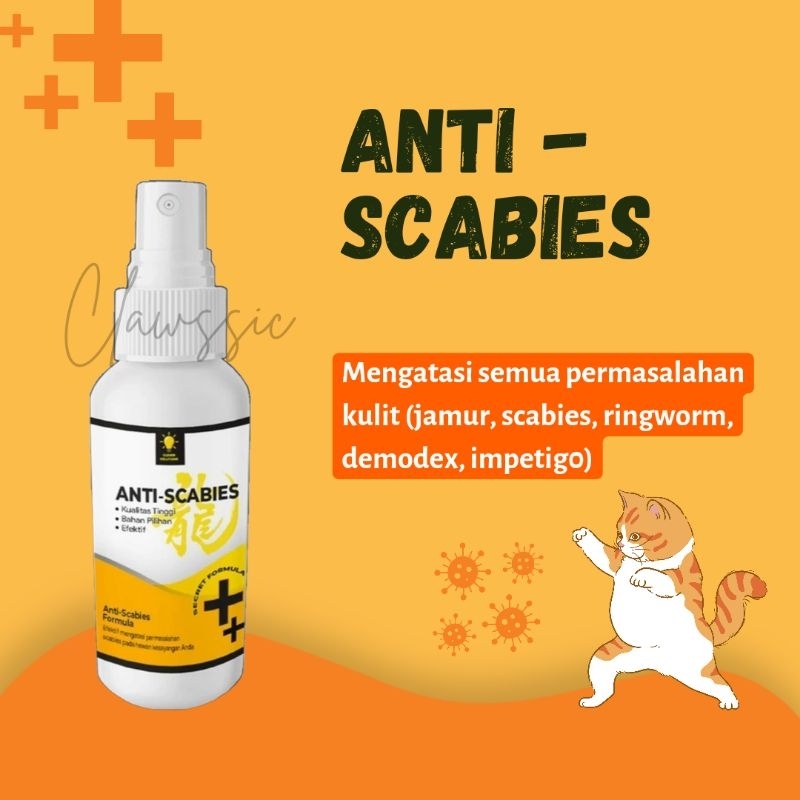 Jual ANTI SCABIES Clever Solution Obat Scabies Jamur Demodex Kutu ...