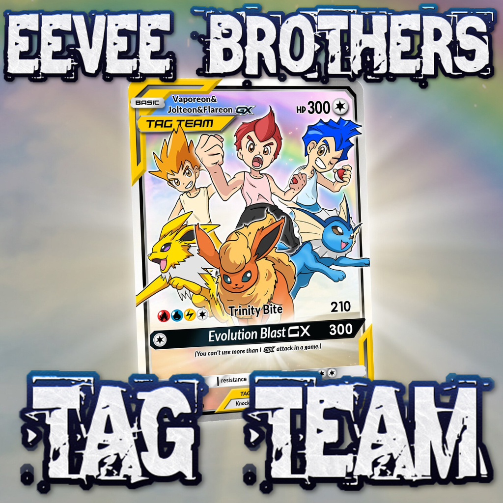 Jual KARTU POKEMON TCG HOLOGRAM SPECIAL EEVEE BROTHERS | Shopee Indonesia