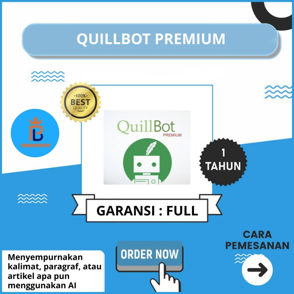 Jual Akun Quillbot Full Premium Full Garansi | Shopee Indonesia