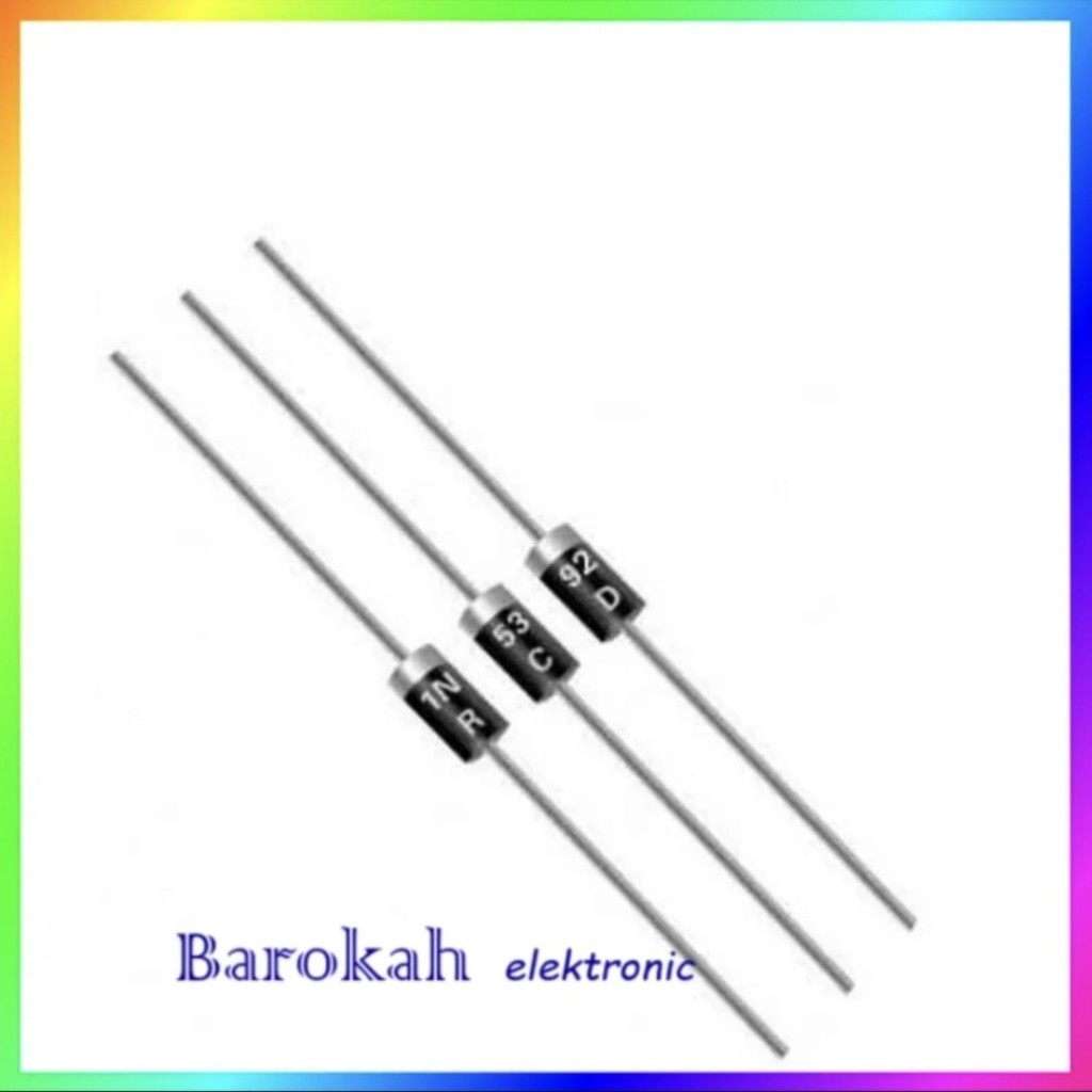 Jual 5 pcs Dioda 2 Ampere IN5392 Diode 2A Penyearah Arus Listrik Ac ke ...