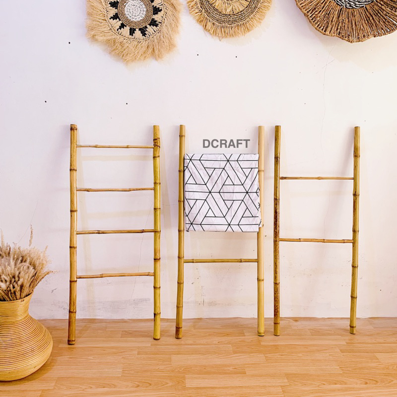 Jual Tangga Bambu Tangga Dekorasi Natural Murah | Shopee Indonesia