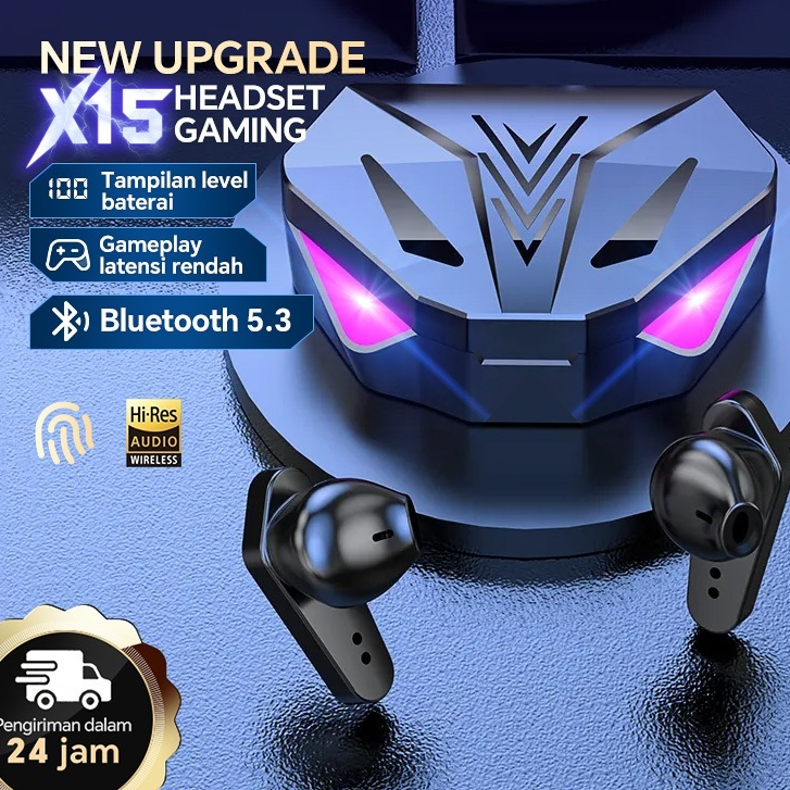 Jual TWS GamingHeadset X15/M10/f9-5 Wireless BluetoothHeadset No delay ...