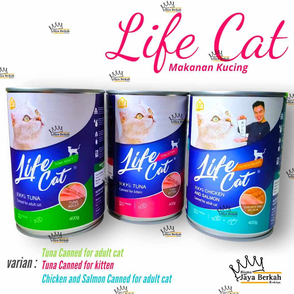 Jual Life Cat Kaleng 400 gr | Makanan Kucing LifeCat Kaleng 400gr ...