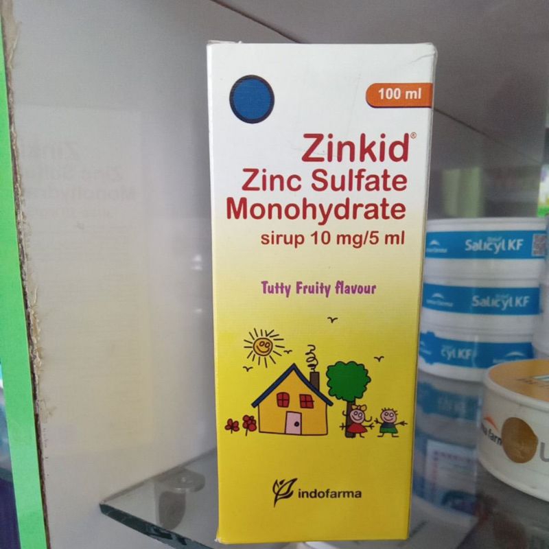Jual zinkid zinc sulfate 100ml | Shopee Indonesia