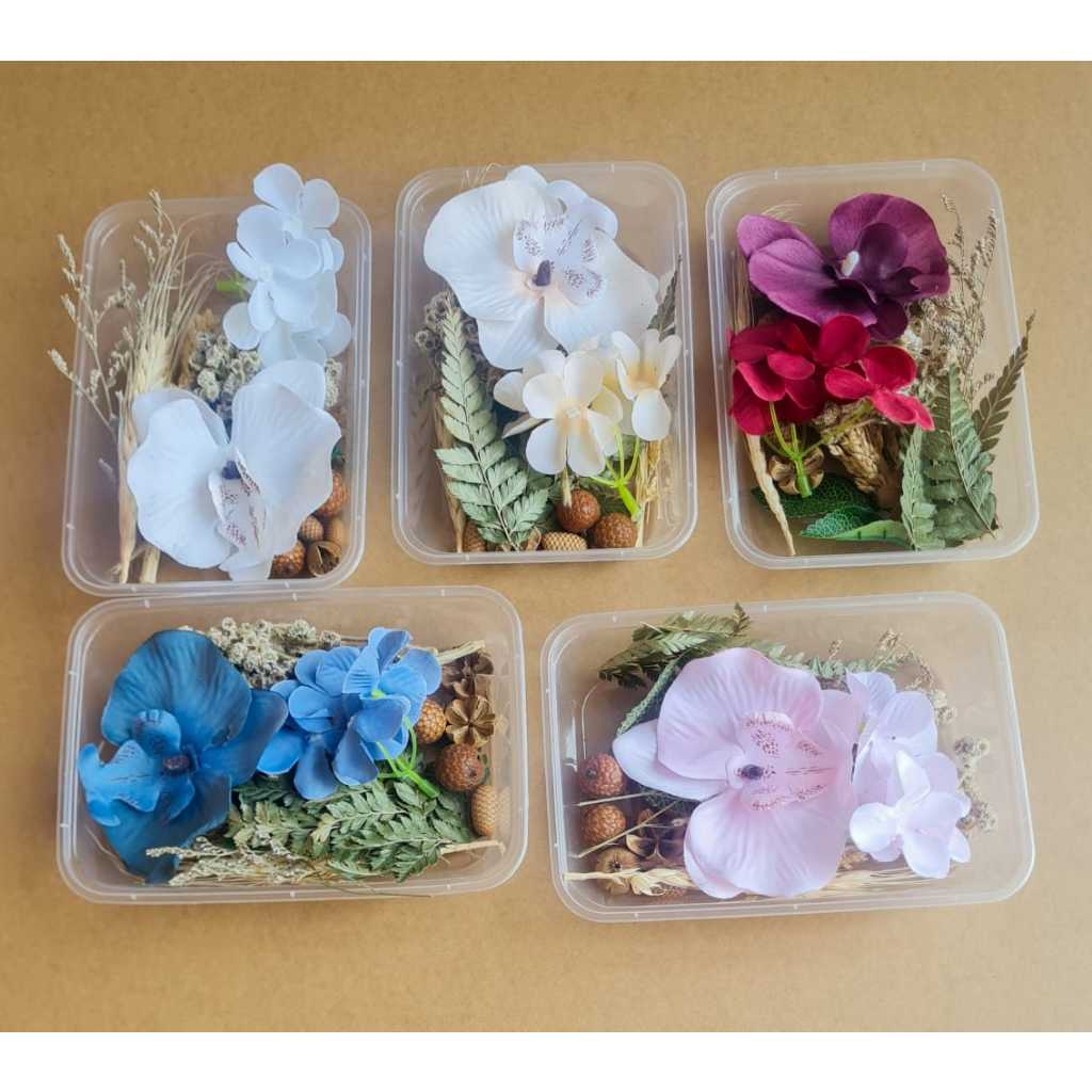 Jual Paket Bunga ANGGREK Hiasan Mahar 1 paket box |PAKET BOX BUNGA ...