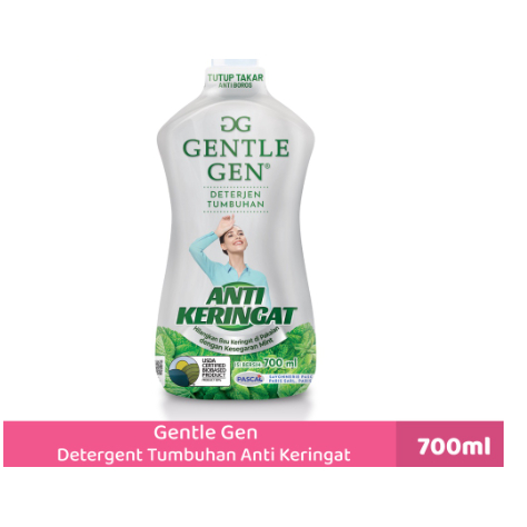 Jual Gentle Gen Detergent Tumbuhan Anti Keringat 700ml | Shopee Indonesia