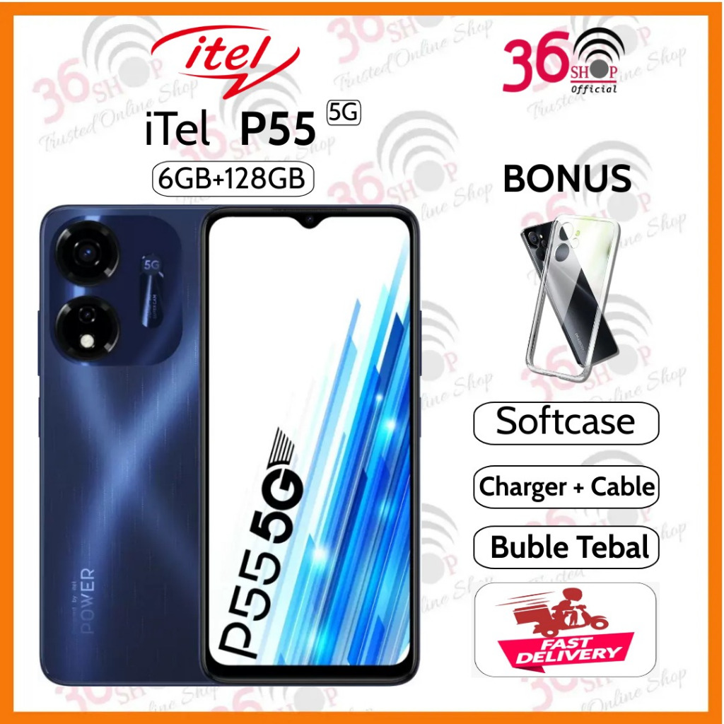 Jual iTel P55 5G 6GB+128GB Garansi Resmi 1 Tahun | Shopee Indonesia