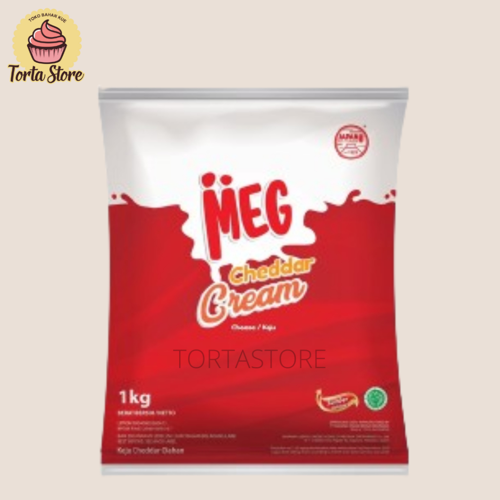 Jual MEG Cheddar Cream 1kg & cream cheese 500gr | Shopee Indonesia