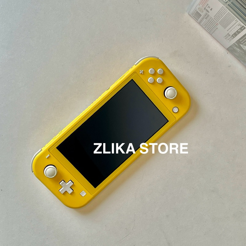 Jual nintendo switch lite second warna kuning | Shopee Indonesia