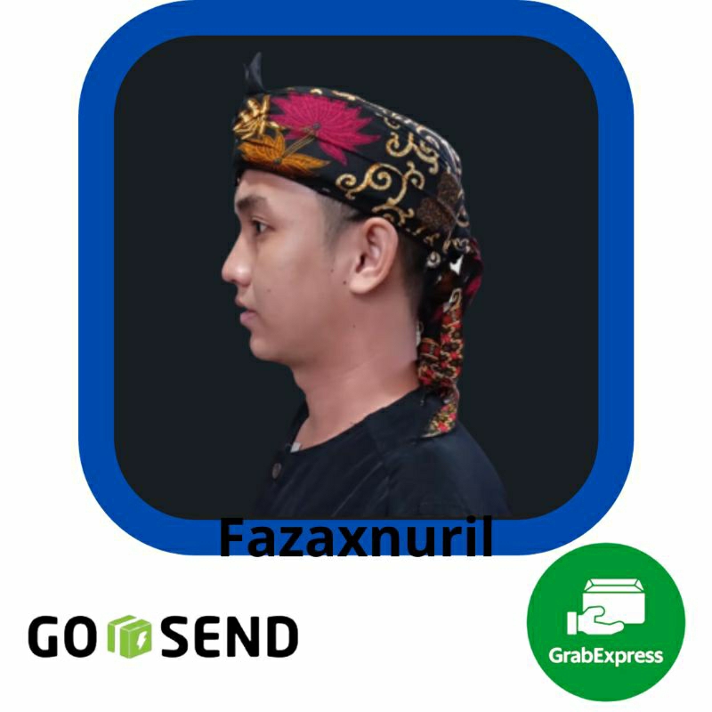 Jual Topi Tradisional sunda jawa ukuran all size dewasa bisa gosend ...