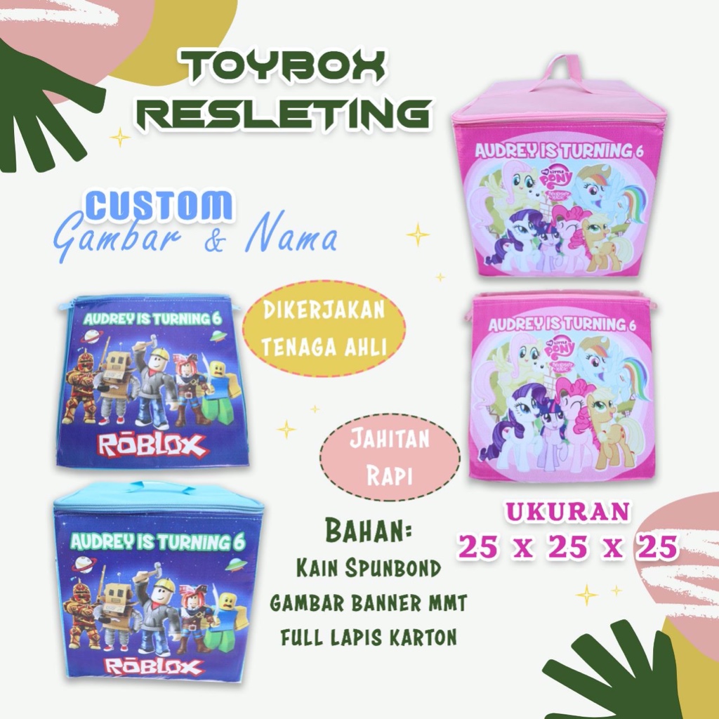 Jual Tas Ultah Toy Box Resleting Custom Mickey Minnie Mouse | Shopee ...