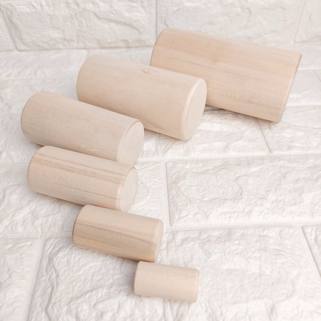 Jual Tabung Kayu Mainan Edukatif Anak Kerajinan Tangan | Shopee Indonesia