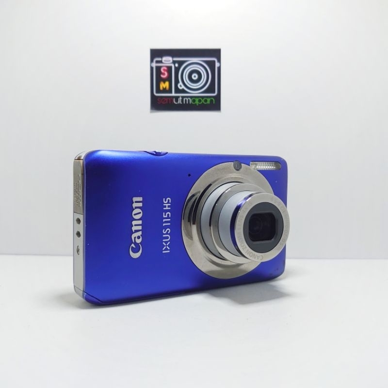 Jual Kamera digital Canon Ixus 115 HS blue | Shopee Indonesia