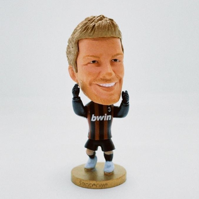 Jual Action figure David Beckham AC Milan 2009 soccerwe | Shopee Indonesia