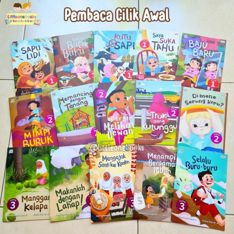 Jual Seri Pembaca Cilik Awal / buku cerita dengan kata sederhana untuk ...